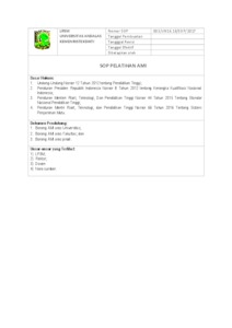 SOP LP3M Unand - Document Repository Universitas Andalas